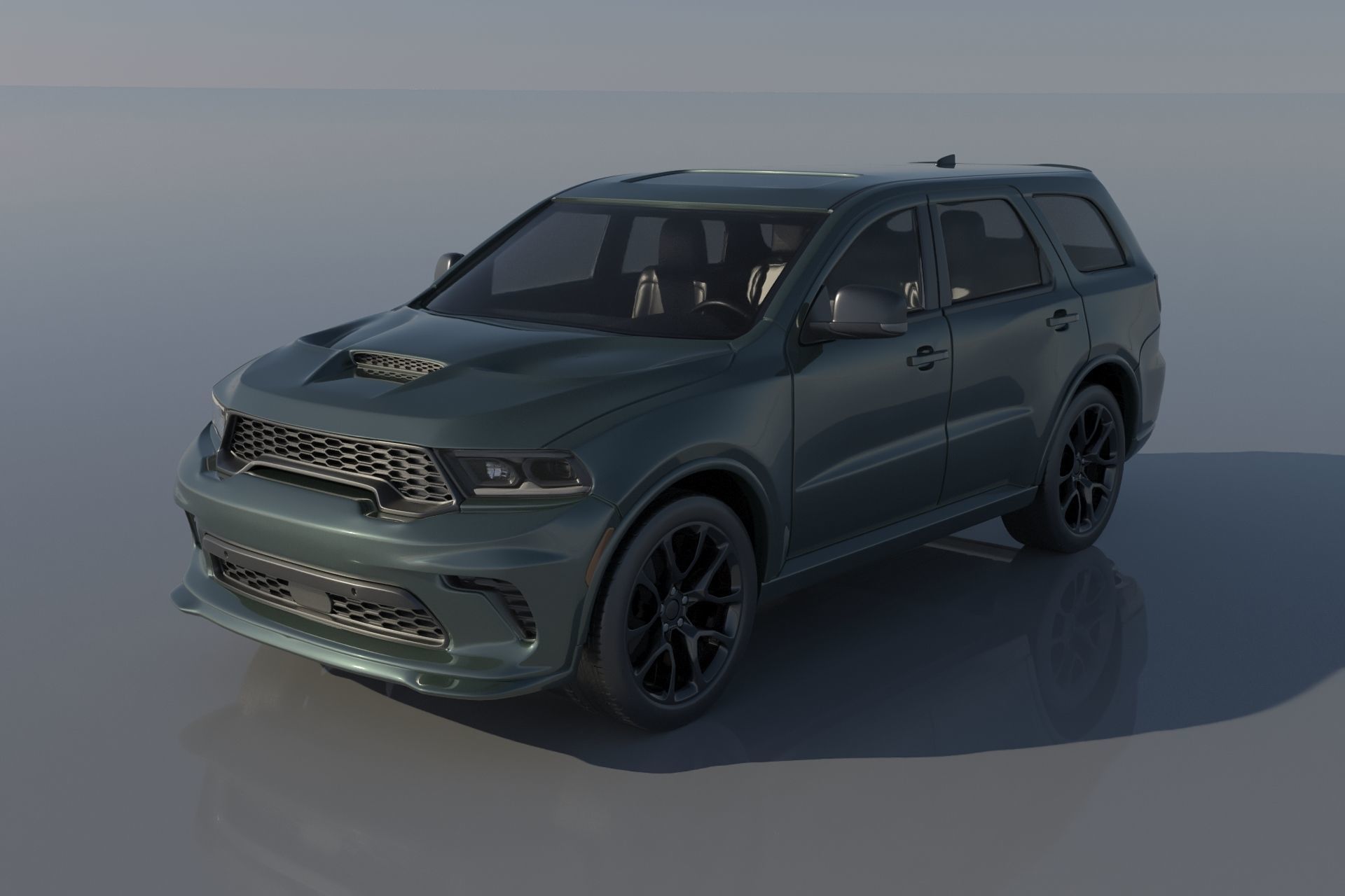 Dodge Durango SRT 3D model 3D printable | CGTrader