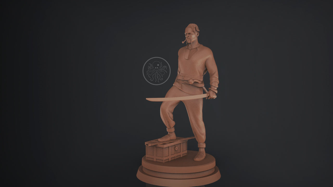 Dimitri Koslov the sea cossack 3D model 3D printable | CGTrader