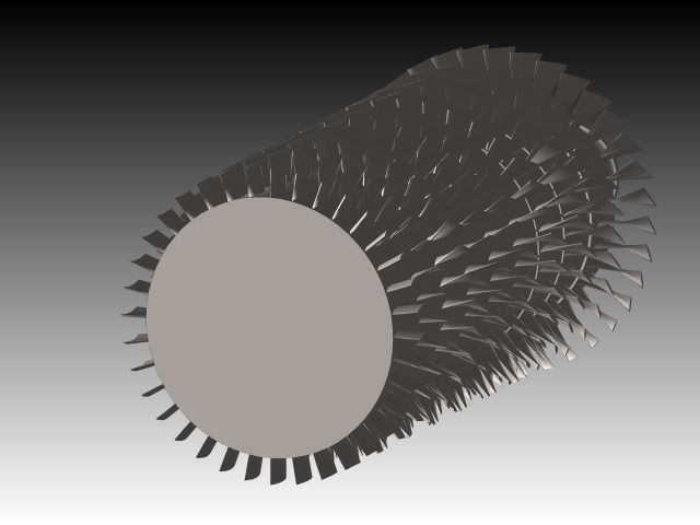 Axial Compressor free 3D model | CGTrader