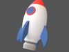 3D model Cartoon Rocket Hat V1 003 VR / AR / low-poly | CGTrader