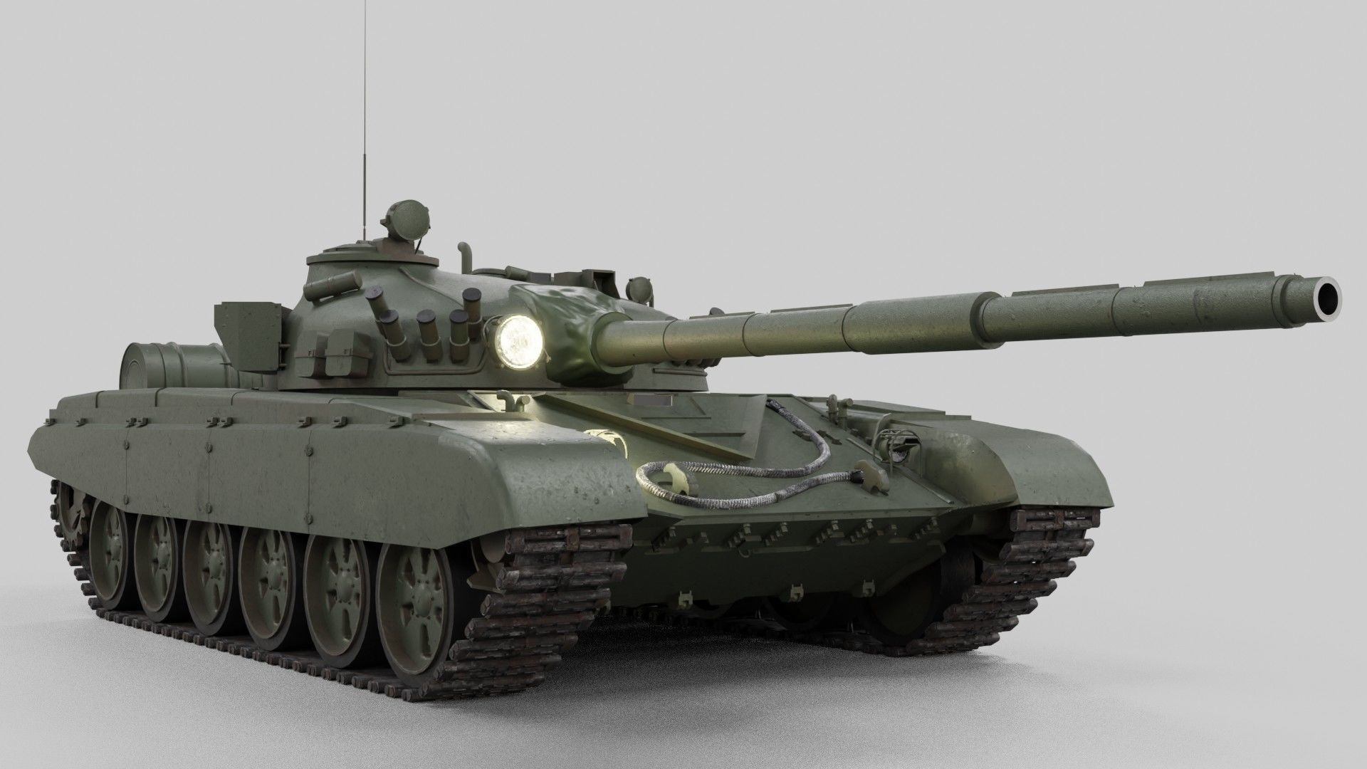 T-72 M1 variant 3D model | CGTrader