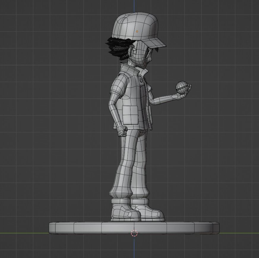 Red - Pokemon 3D model rigged | CGTrader