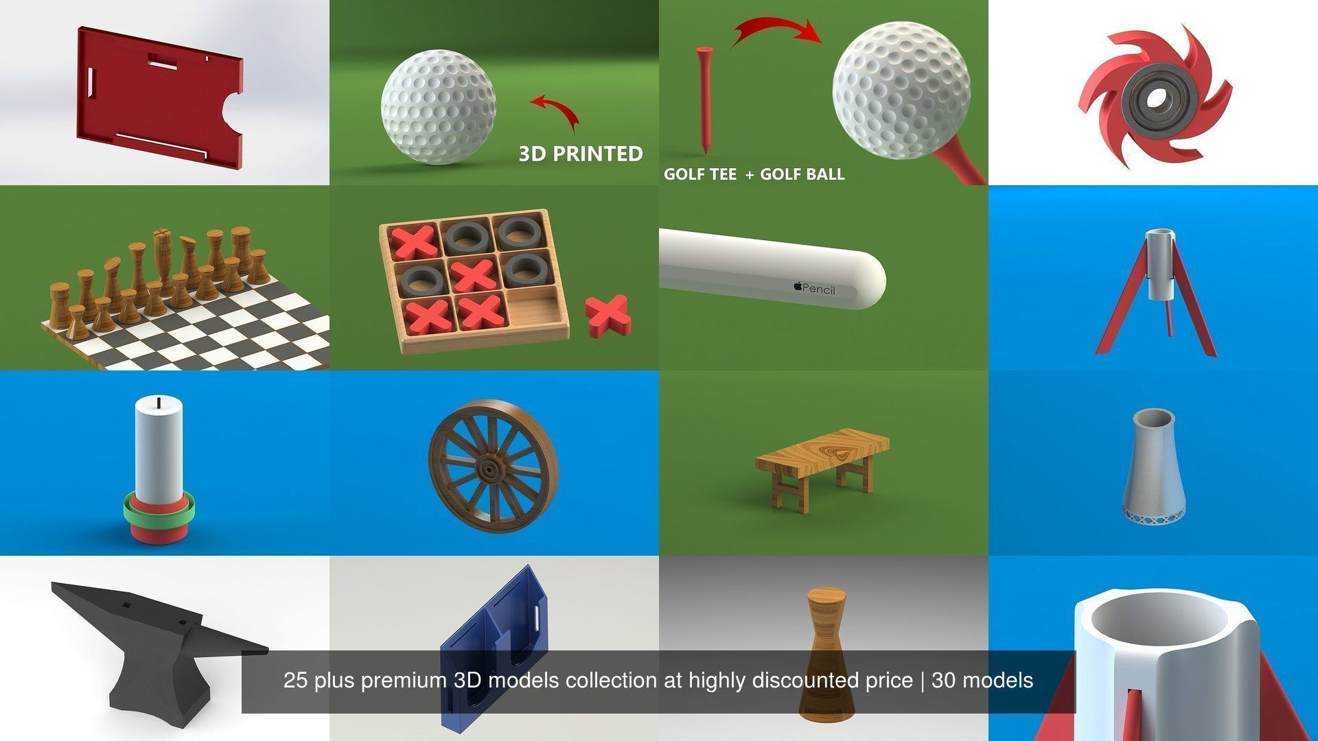 25 plus premium 3D models collection at highly discounted price 3D ...