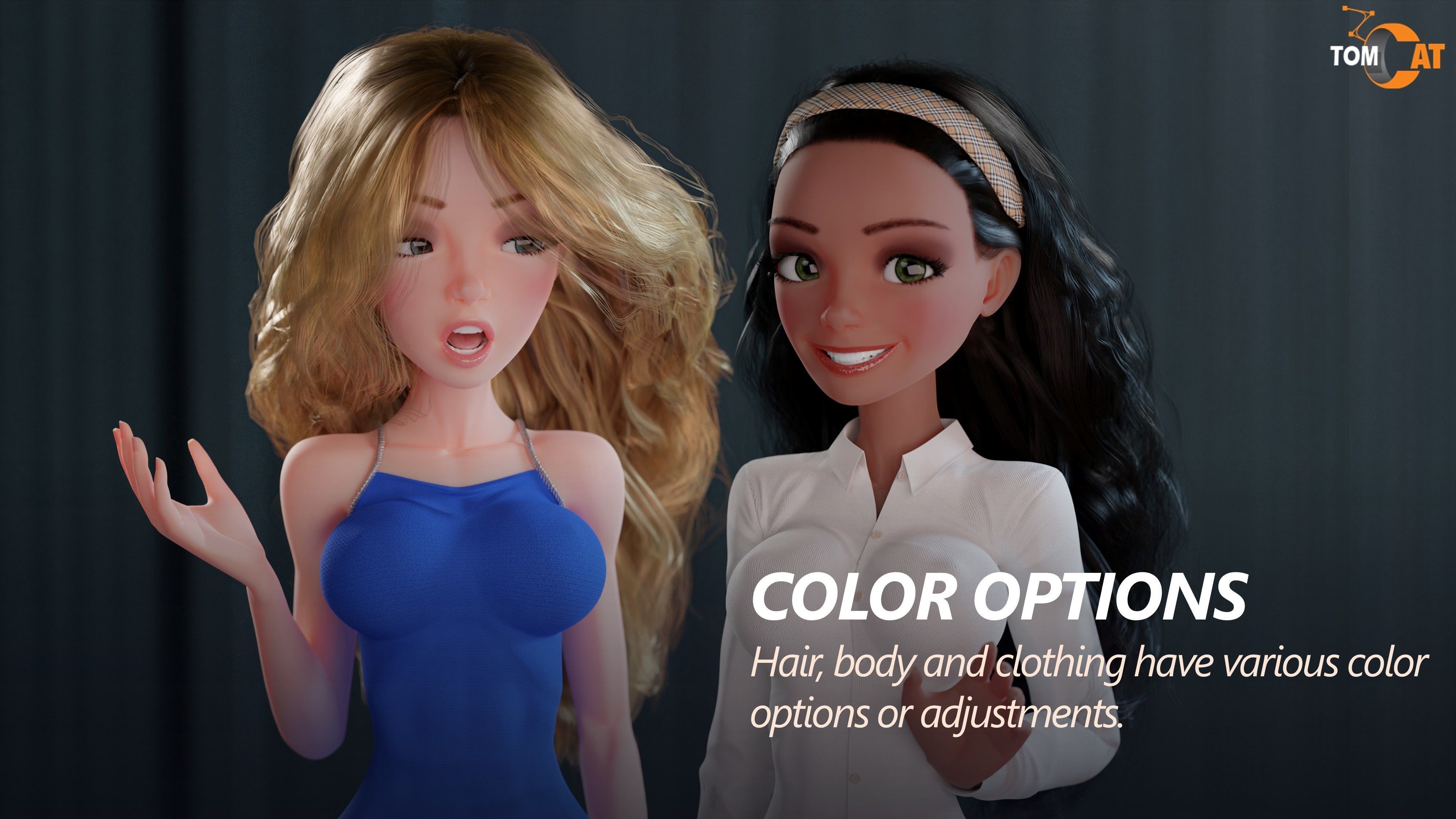 3D model Anika Rigged woman for Blender VR / AR / low-poly | CGTrader