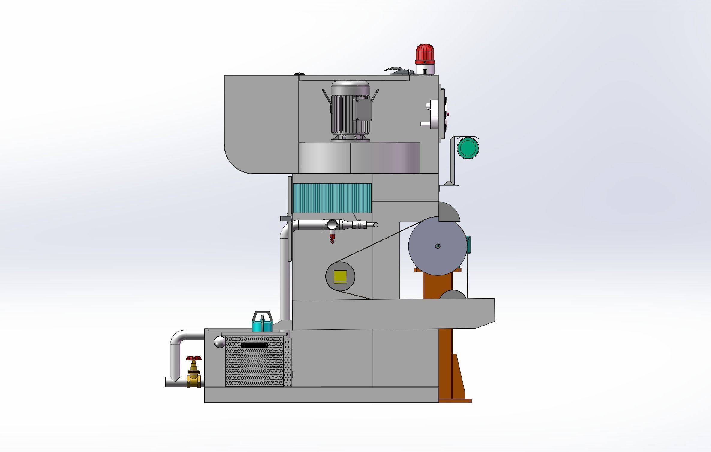 Wet dust removal machine 3D model | CGTrader