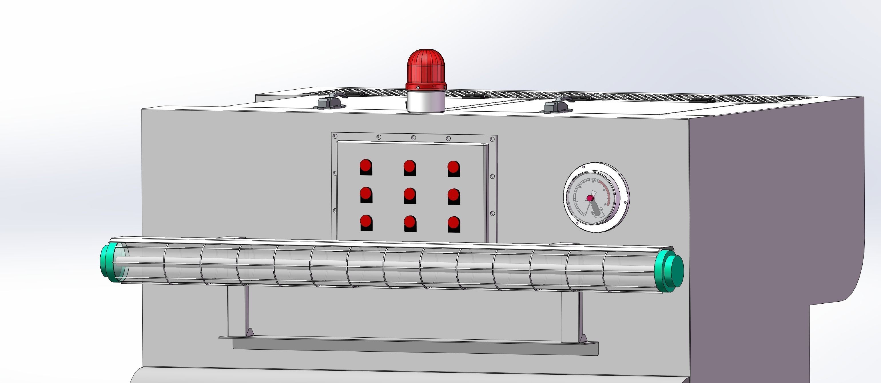 Wet dust removal machine 3D model | CGTrader
