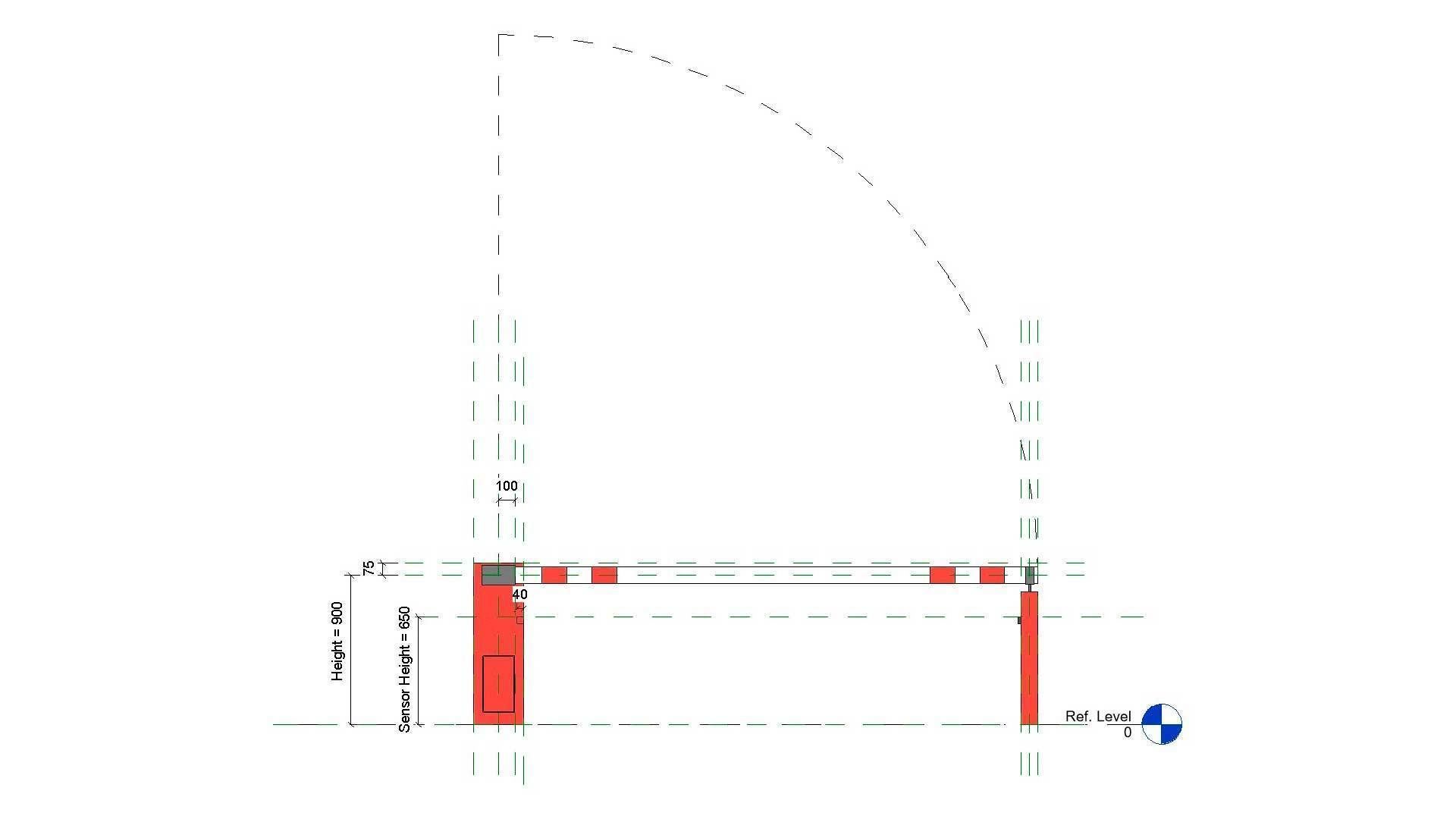 Automatic Gate Barrier 3D model | CGTrader