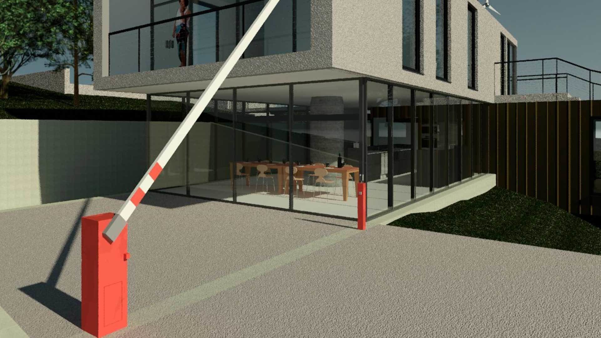 Automatic Gate Barrier 3D model | CGTrader