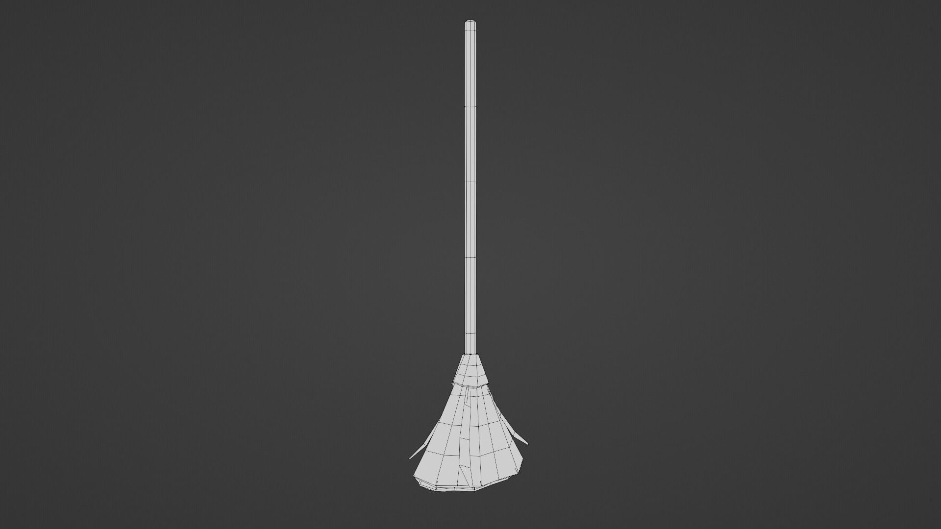 3D model Stylized broom VR / AR / low-poly | CGTrader