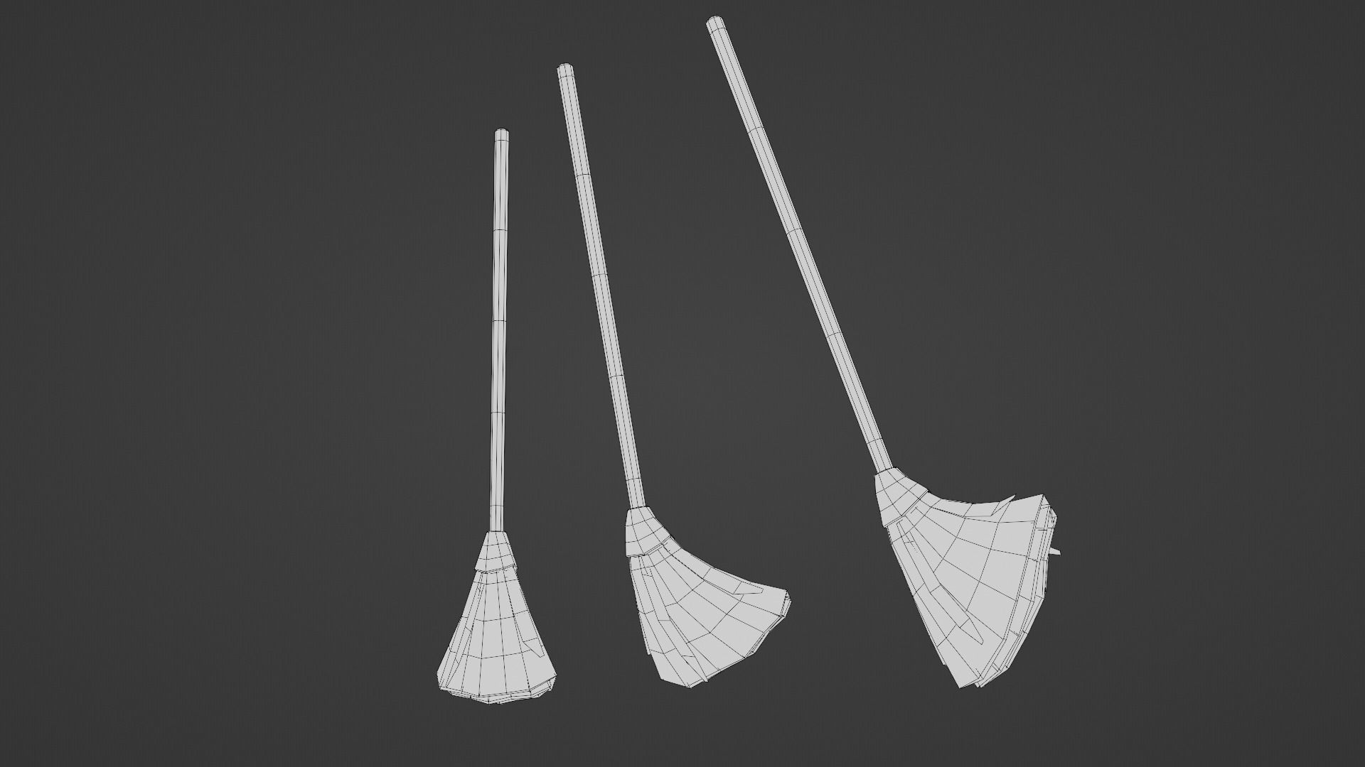 3D model Stylized broom VR / AR / low-poly | CGTrader