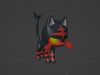 Litten pokemon 3D print model 3D model 3D printable | CGTrader