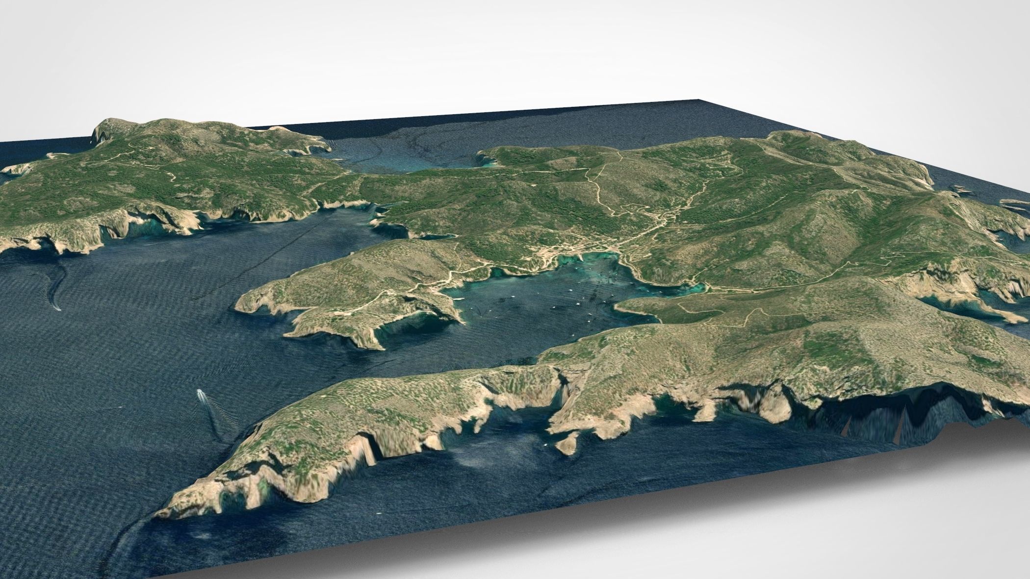 Cabrera Balearic Islands Spain 3D model | CGTrader