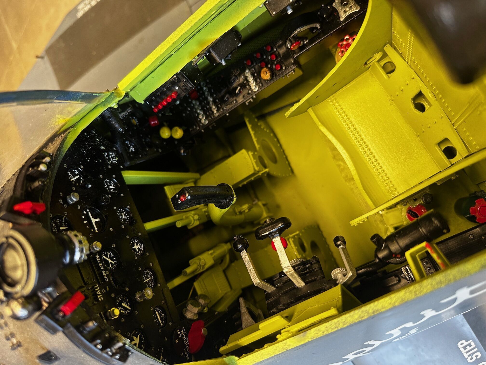 F4U Corsair Carf NEW Hight definition cockpit STL FILES ONLY 3D model ...