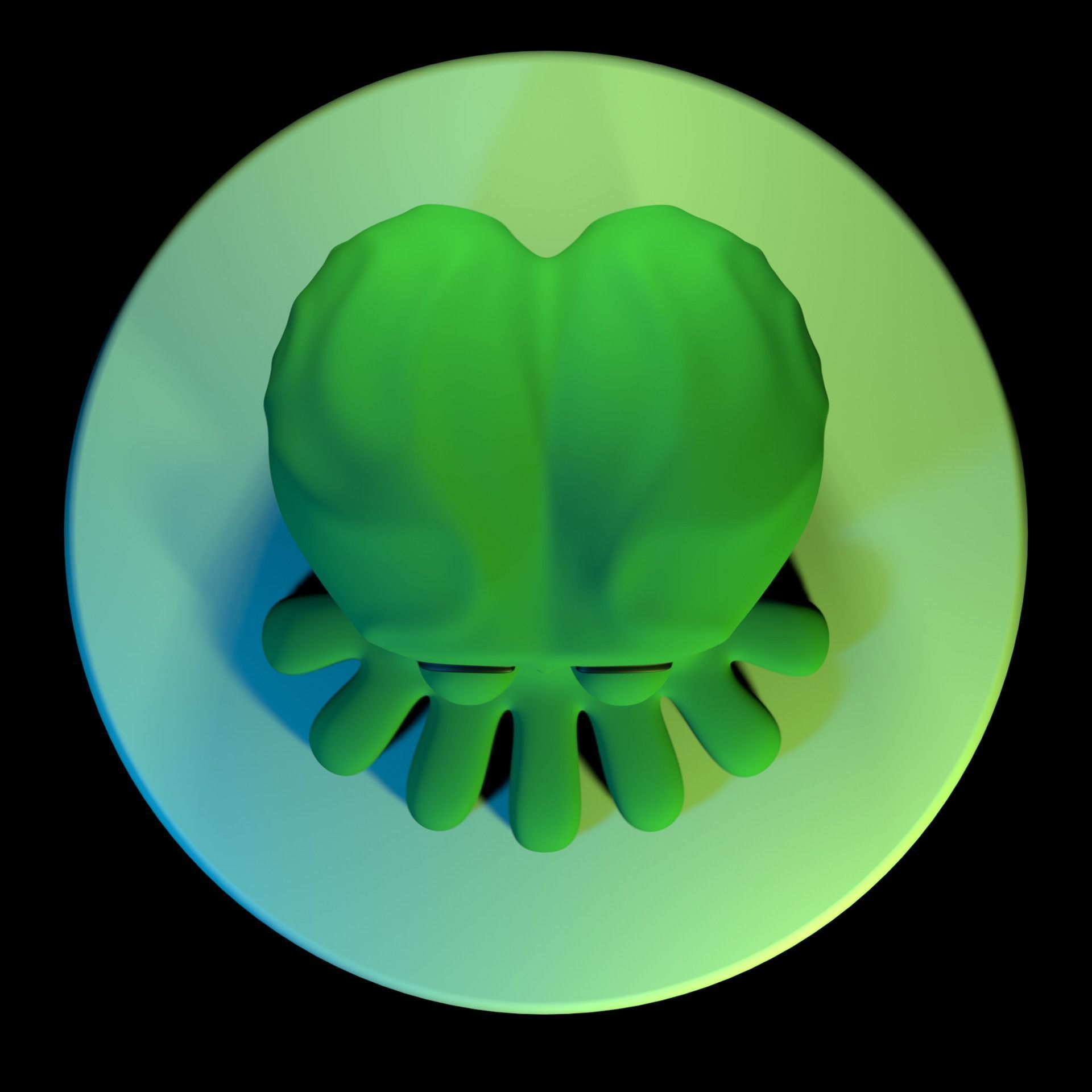Head of Cthulhu 3D model 3D printable | CGTrader