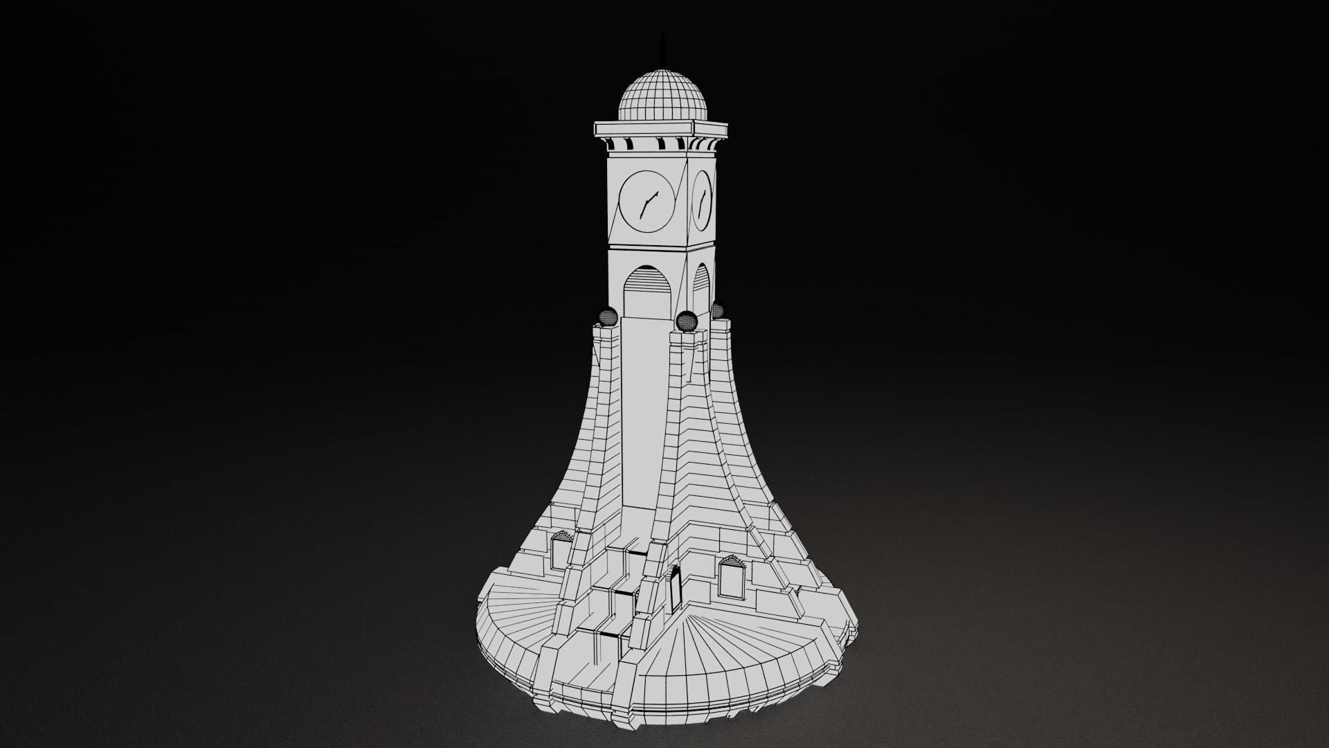 SQU Tower in 3D 3D model | CGTrader