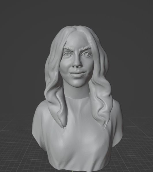 Olivia Rodrigo 3d Model 3d Printable Cgtrader 