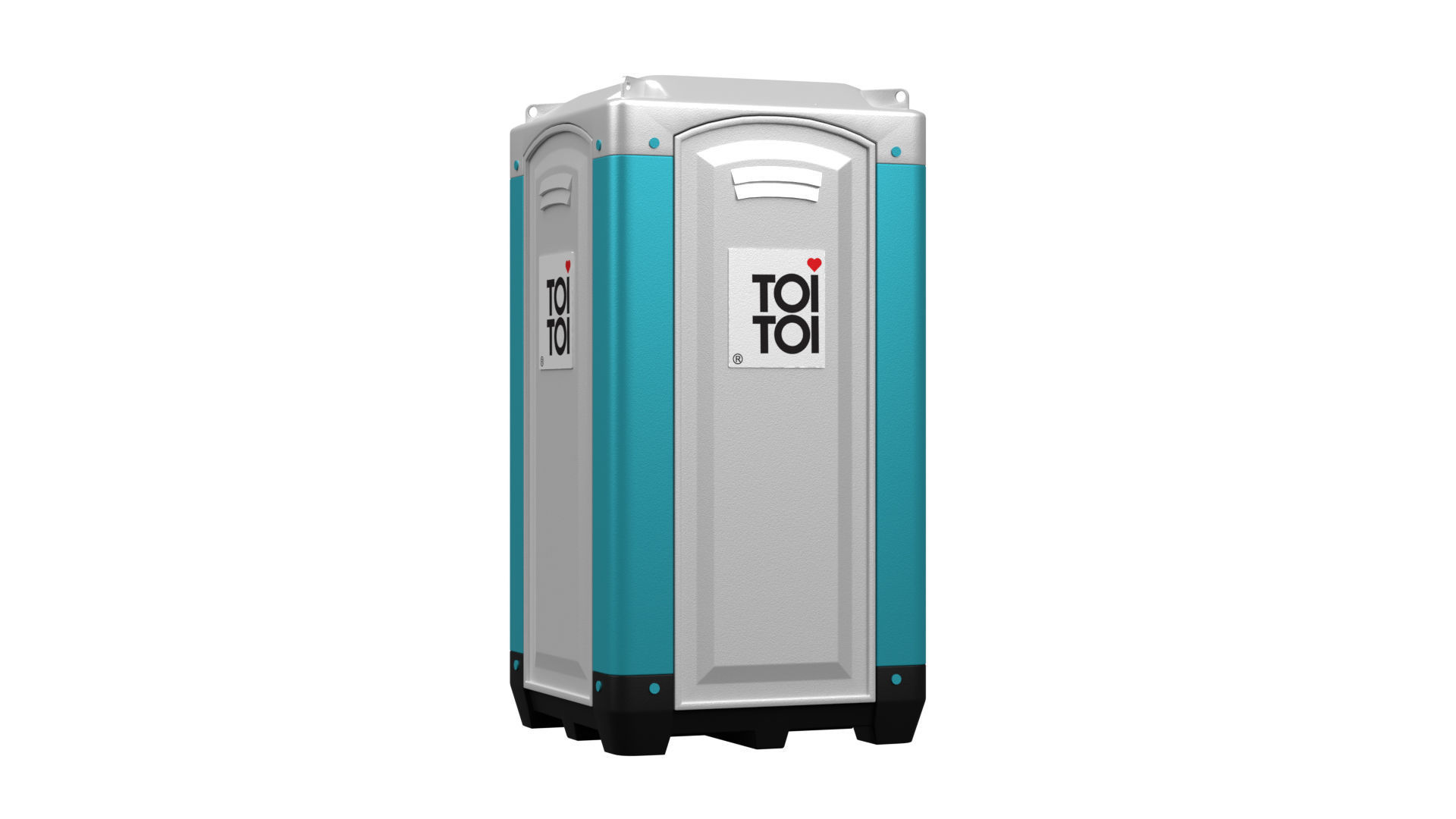 Toi Toi Portable Toilet 3D model | CGTrader