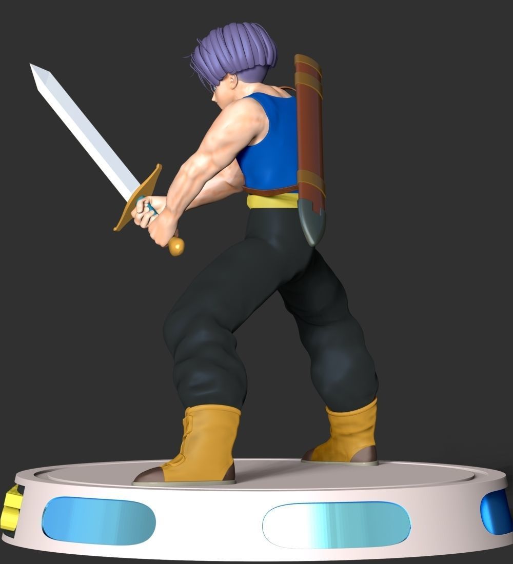 Trunks - Jump Force 3D model 3D printable | CGTrader
