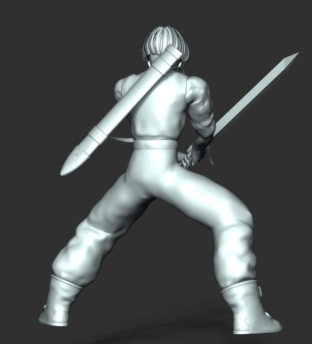 Trunks - Jump Force 3D model 3D printable | CGTrader