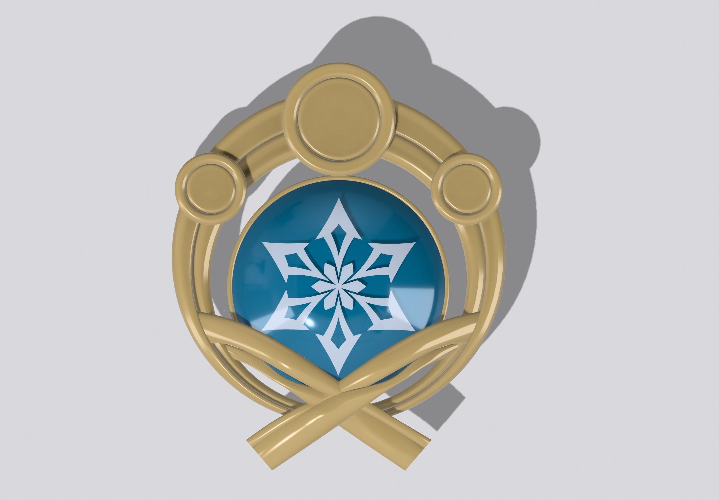 Inazuma Visions Pack Genshin Impact 3D model 3D printable | CGTrader