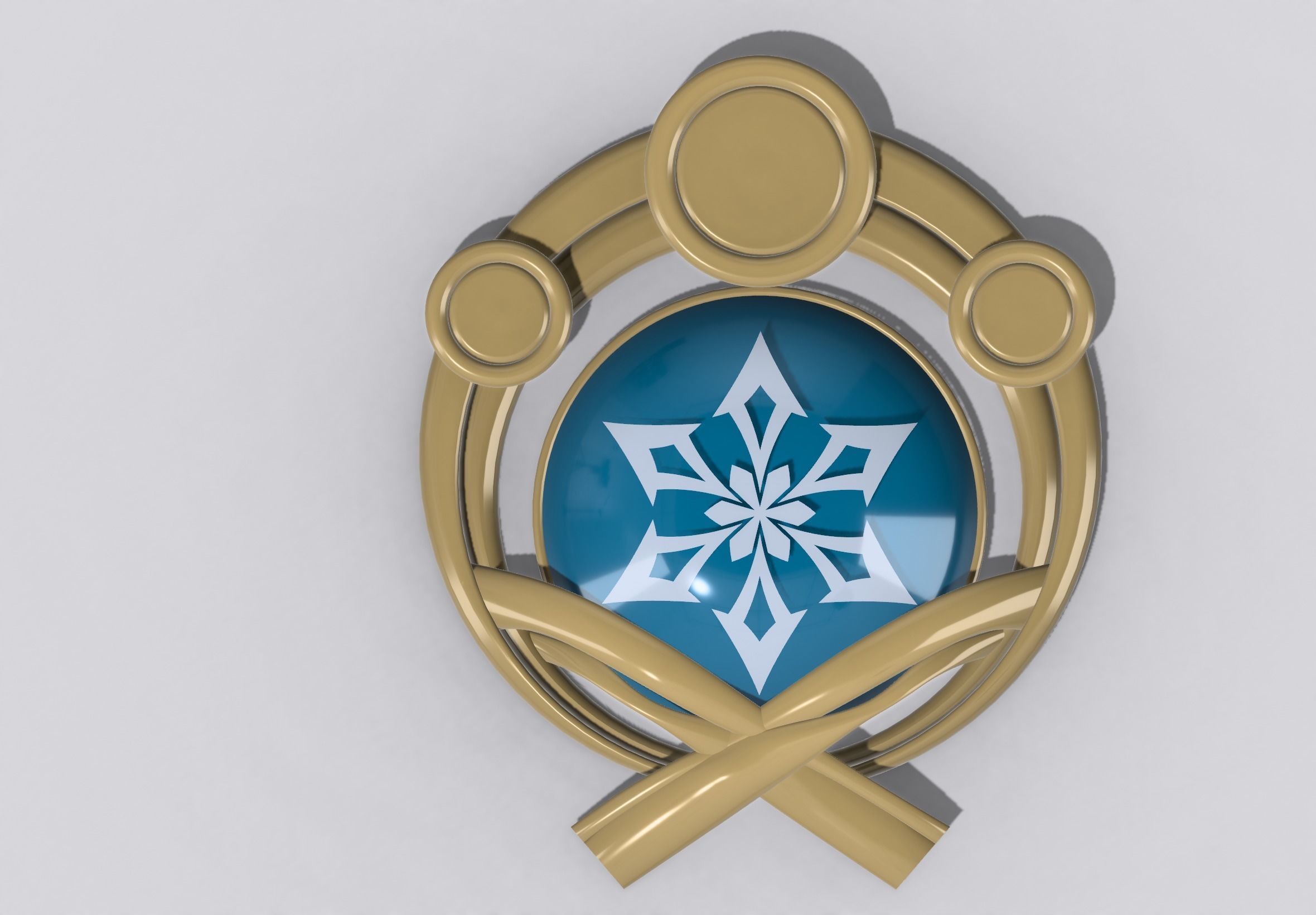 Inazuma Visions Pack Genshin Impact 3D model 3D printable | CGTrader