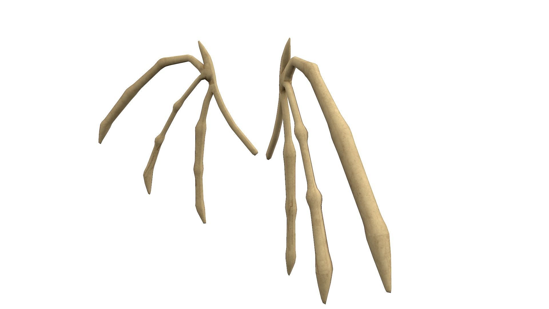 3D model Bone Demon Wing VR / AR / low-poly | CGTrader