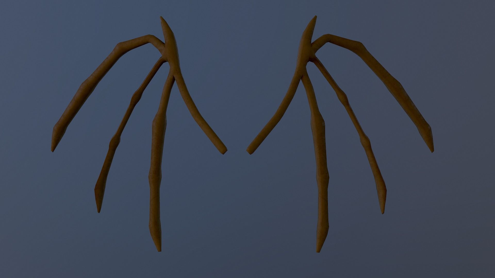 3D model Bone Demon Wing VR / AR / low-poly | CGTrader