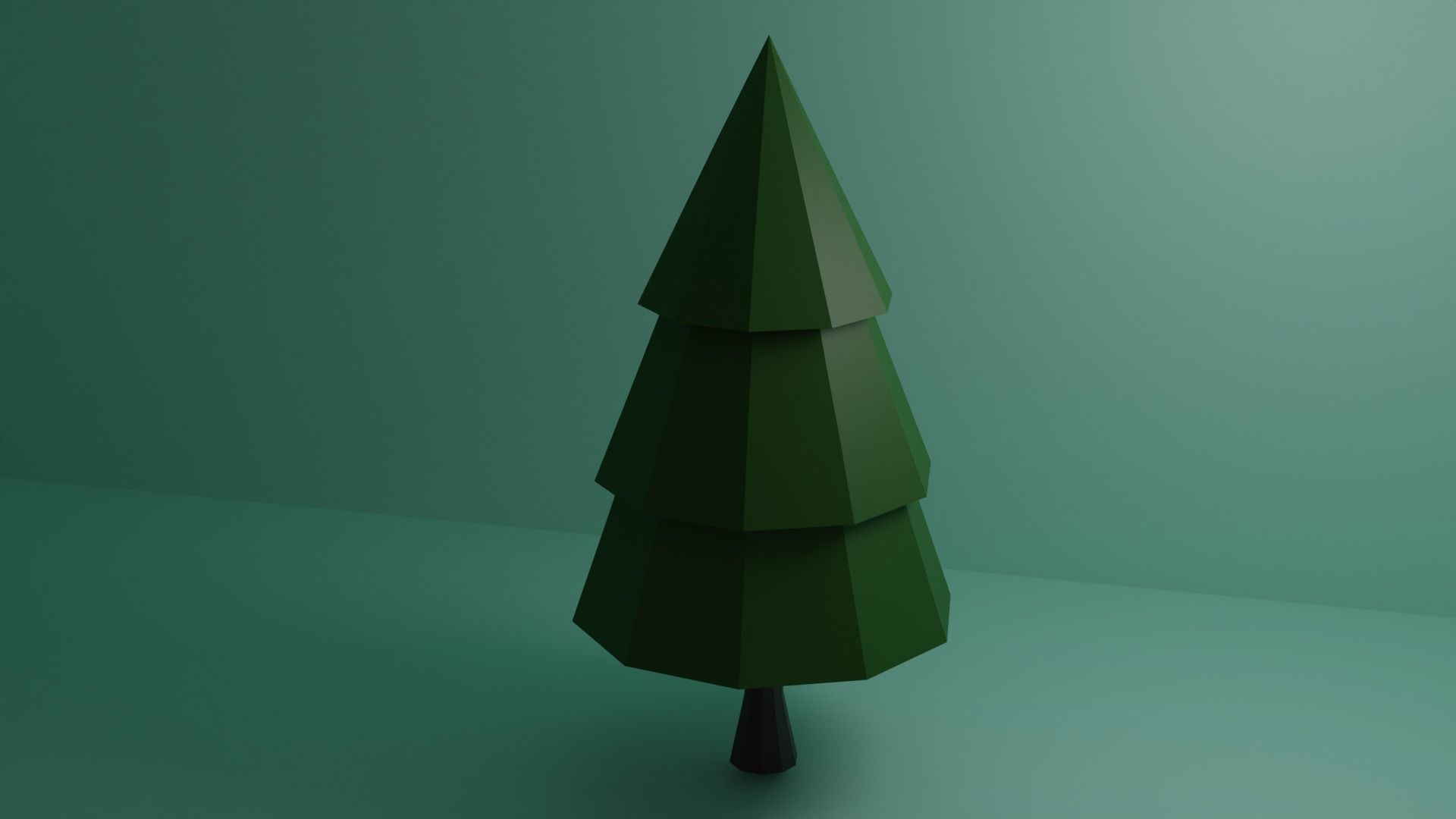 3D model Tree Low Poly Cartoon VR / AR / low-poly | CGTrader