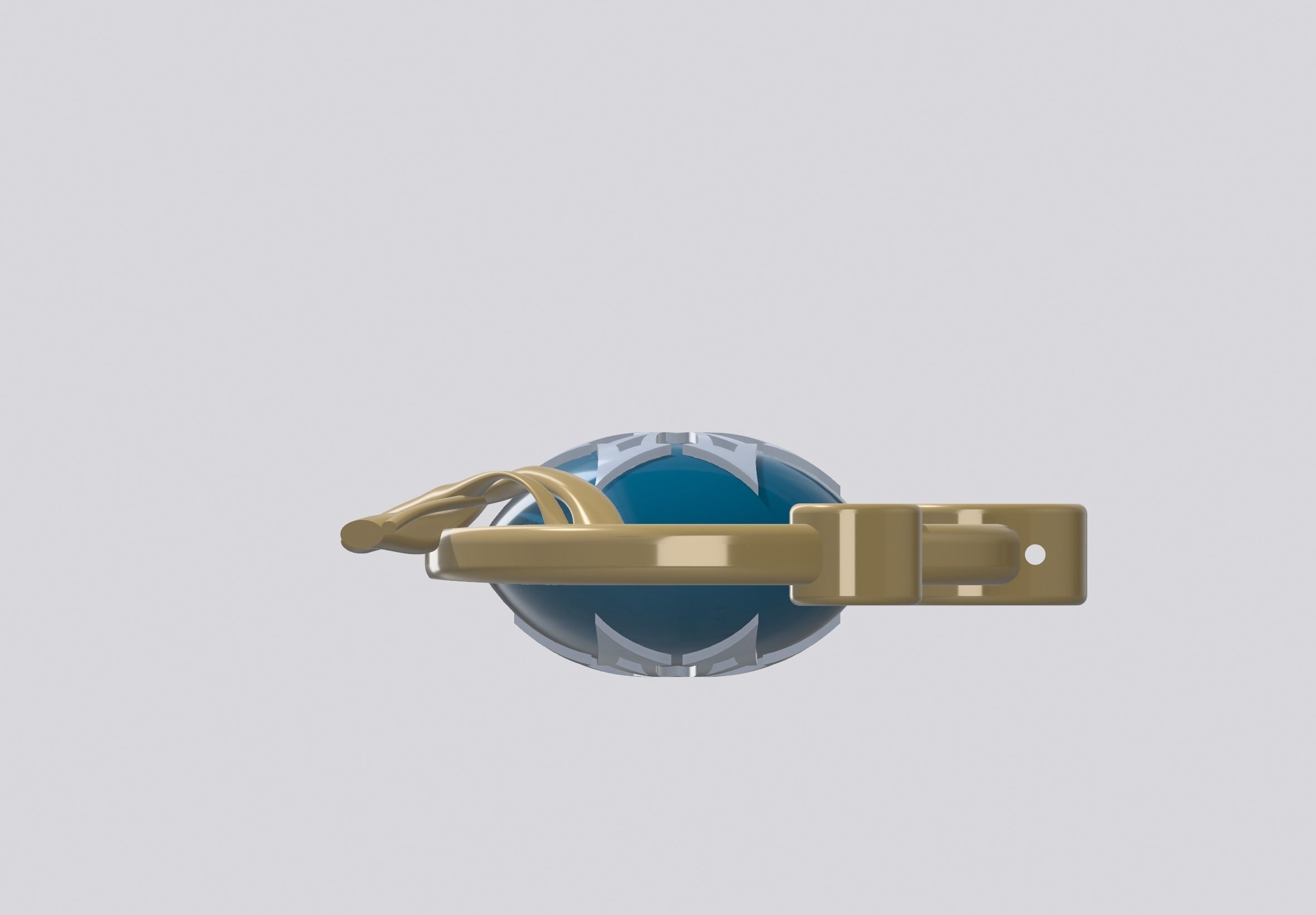 Inazuma Cryo Vision Genshin Impact 3D model 3D printable | CGTrader
