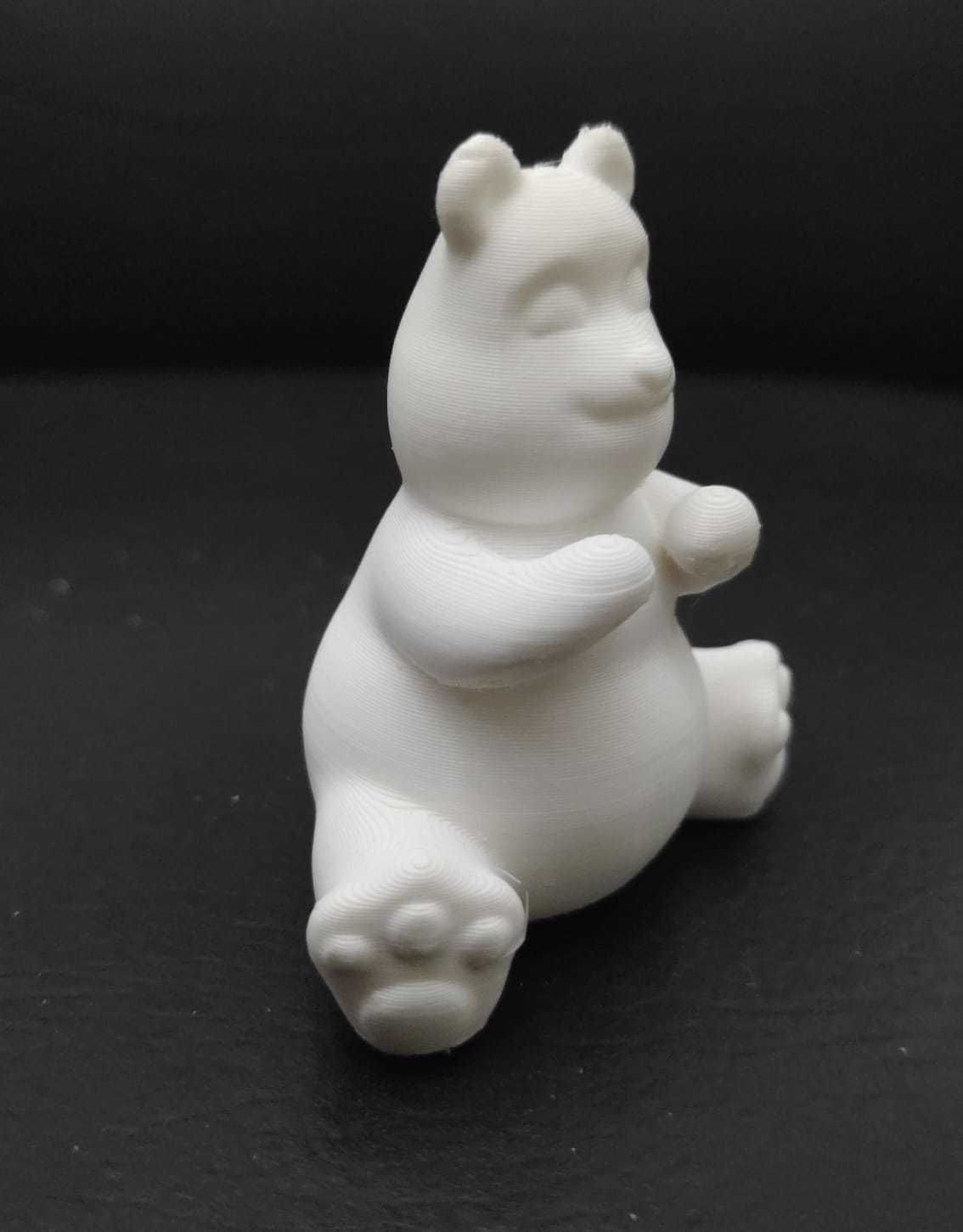 Big Sitting Bear 3D model 3D printable | CGTrader