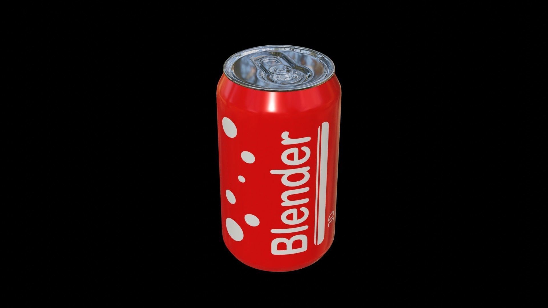 3d can cold drink model ready in blender 3D model | CGTrader