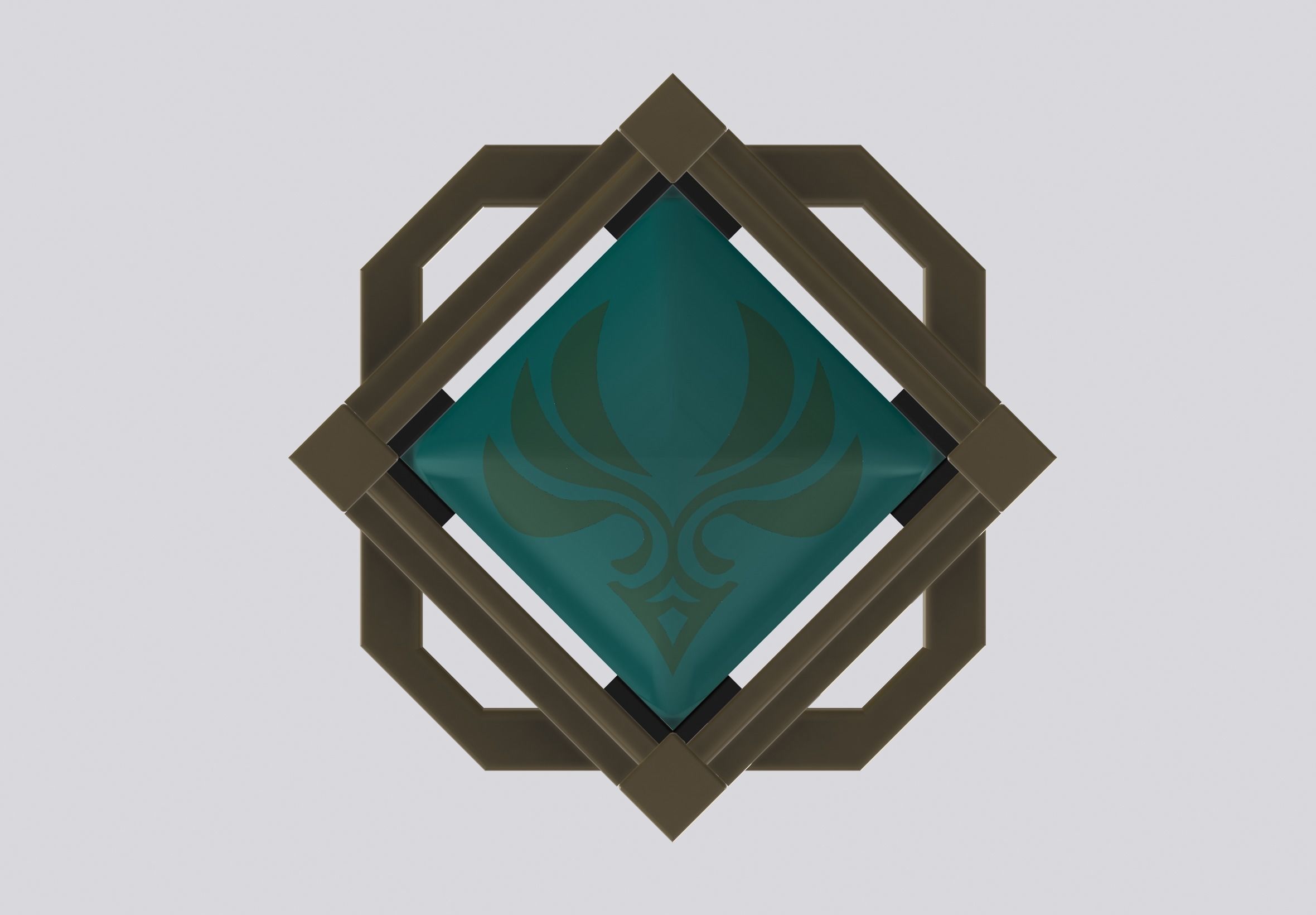 Liyue Anemo Vision Genshin Impact 3D model 3D printable | CGTrader