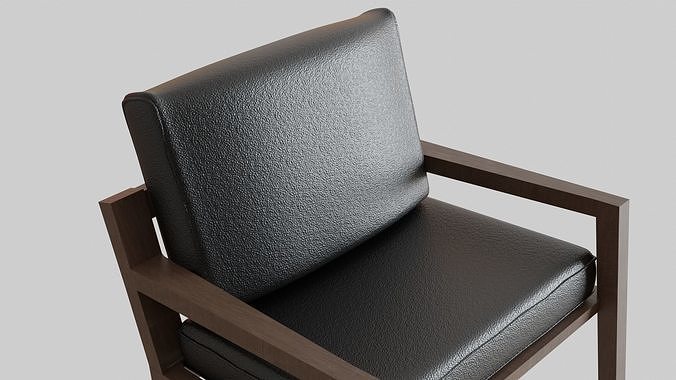 3D model Accent Chair armchair VR / AR / low-poly | CGTrader