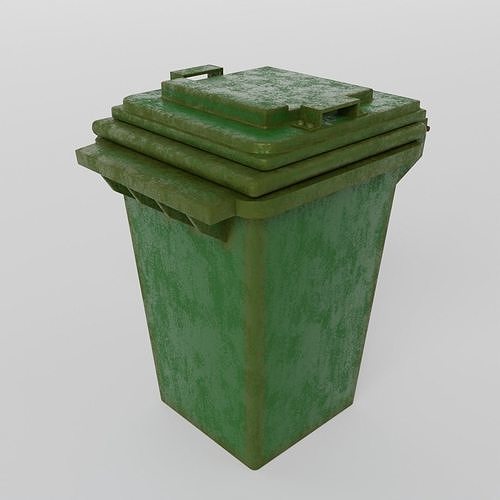 3D model garbage container VR / AR / low-poly | CGTrader