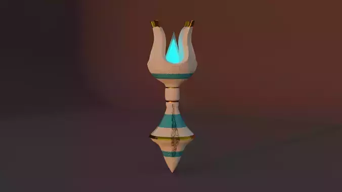 3D model Genshin Impact teleport point VR / AR / low-poly | CGTrader