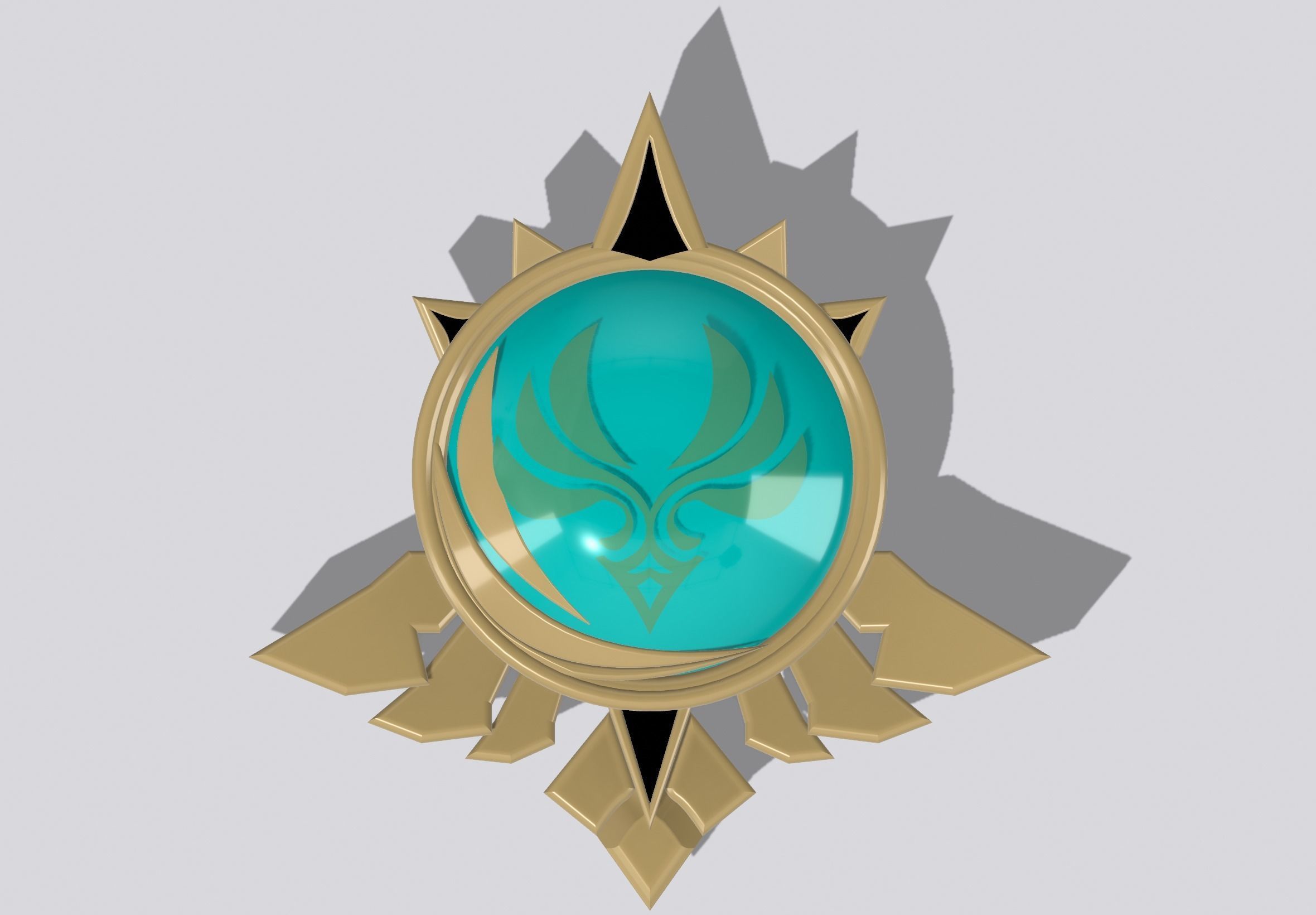 Mondstadt Visions Pack Genshin Impact 3D model 3D printable | CGTrader