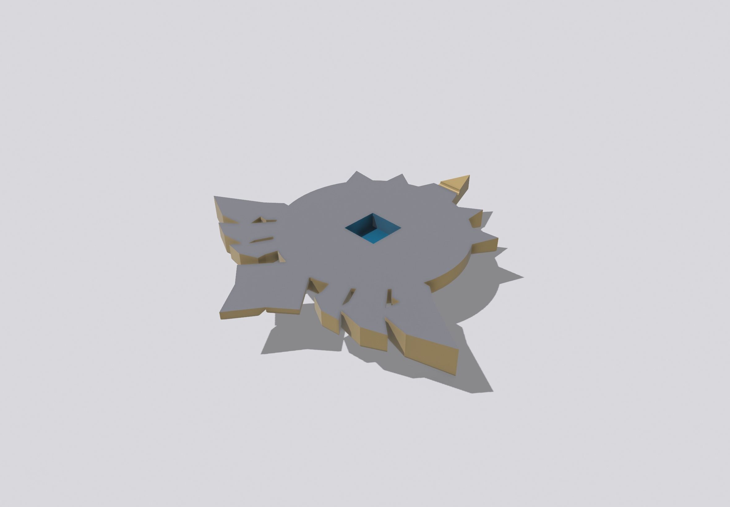 Mondstadt Cryo Vision Genshin Impact 3D model 3D printable | CGTrader