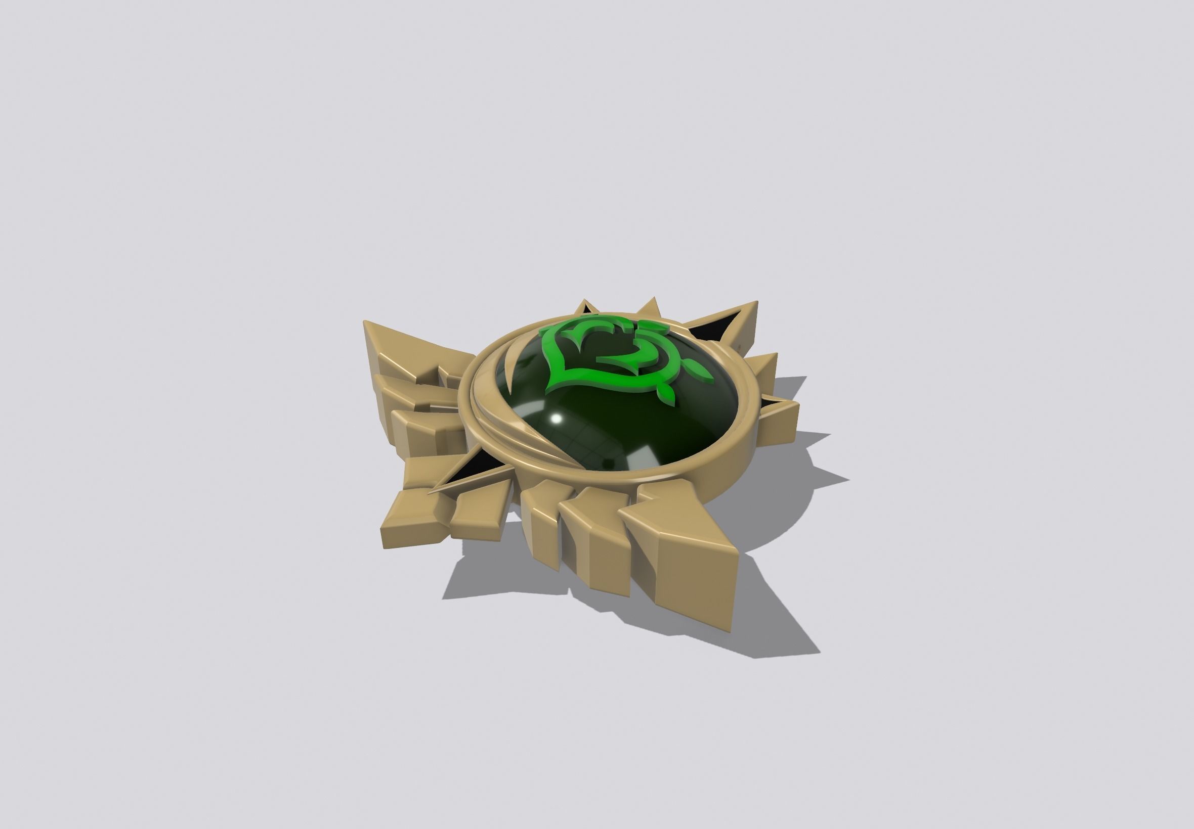 Mondstadt Dendro Vision Genshin Impact 3D model 3D printable | CGTrader