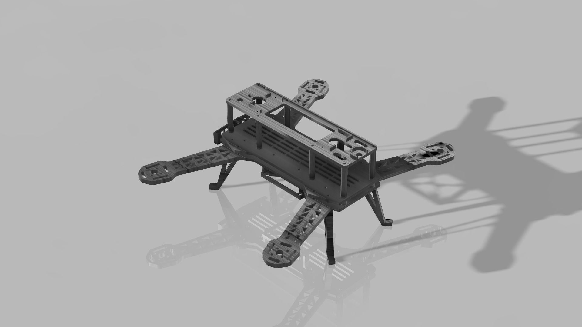 FPV Drone Frame 3D Printable 3D model 3D printable | CGTrader