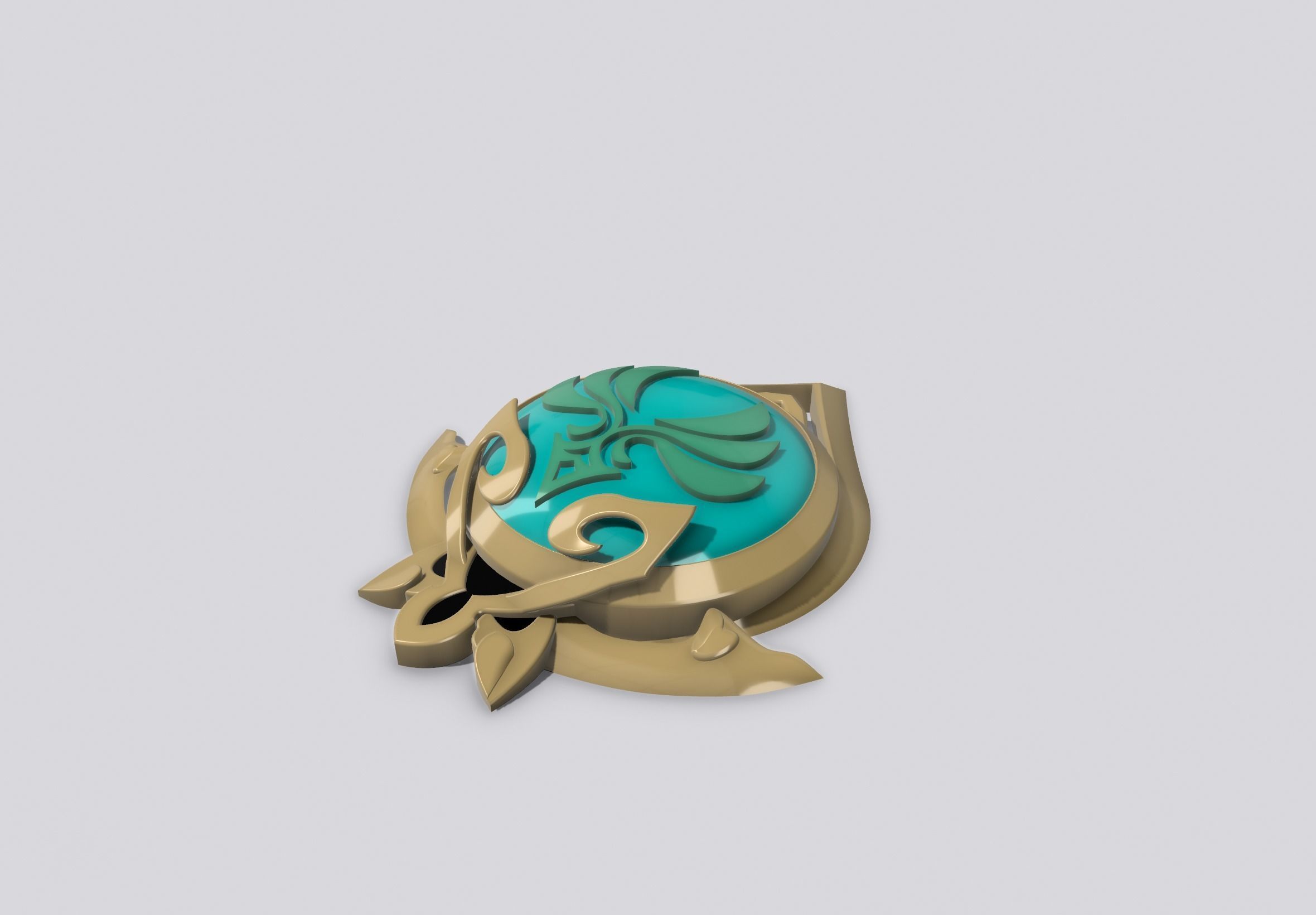 Sumeru Anemo Vision Genshin Impact 3d Model 3d Printable Cgtrader