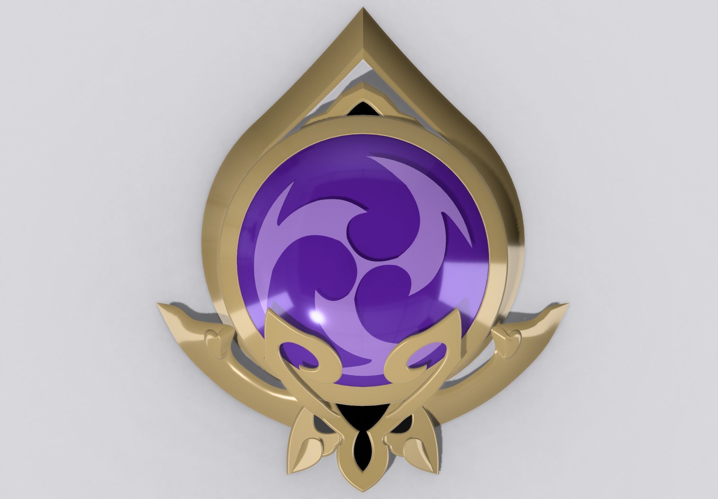 Sumeru Electro Vision Genshin Impact 3D model 3D printable | CGTrader