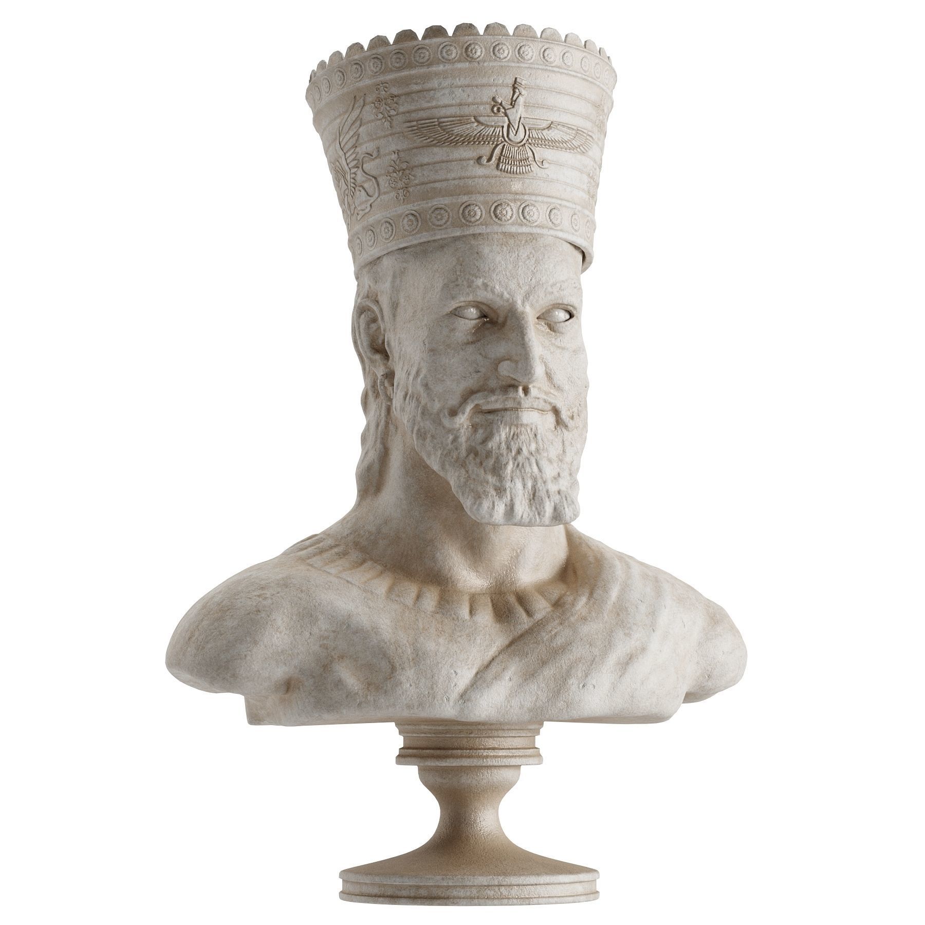 3D model The Great Cyrus Sclupture 2 Pbr Material VR / AR / low-poly ...