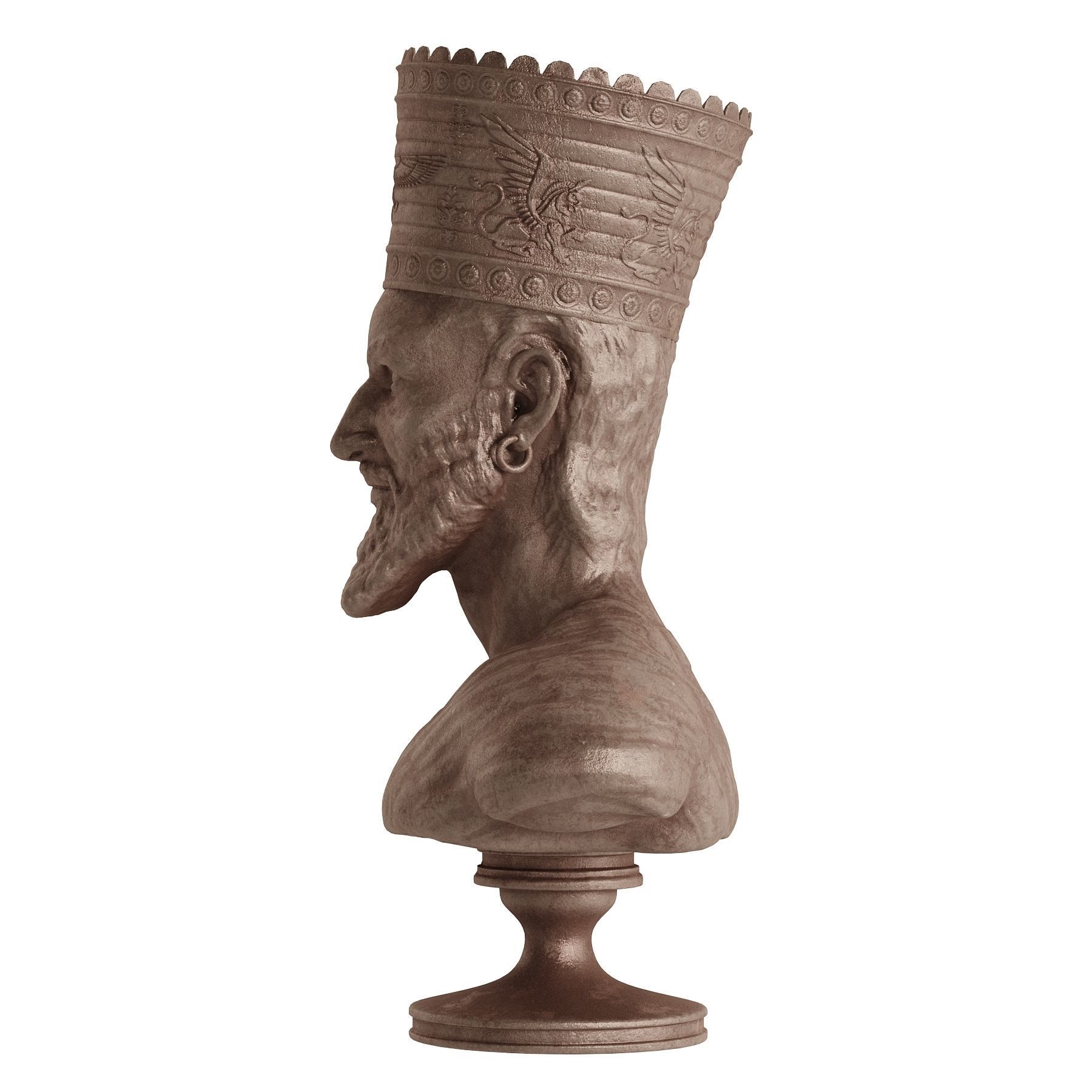 3D model The Great Cyrus Sclupture 2 Pbr Material VR / AR / low-poly ...