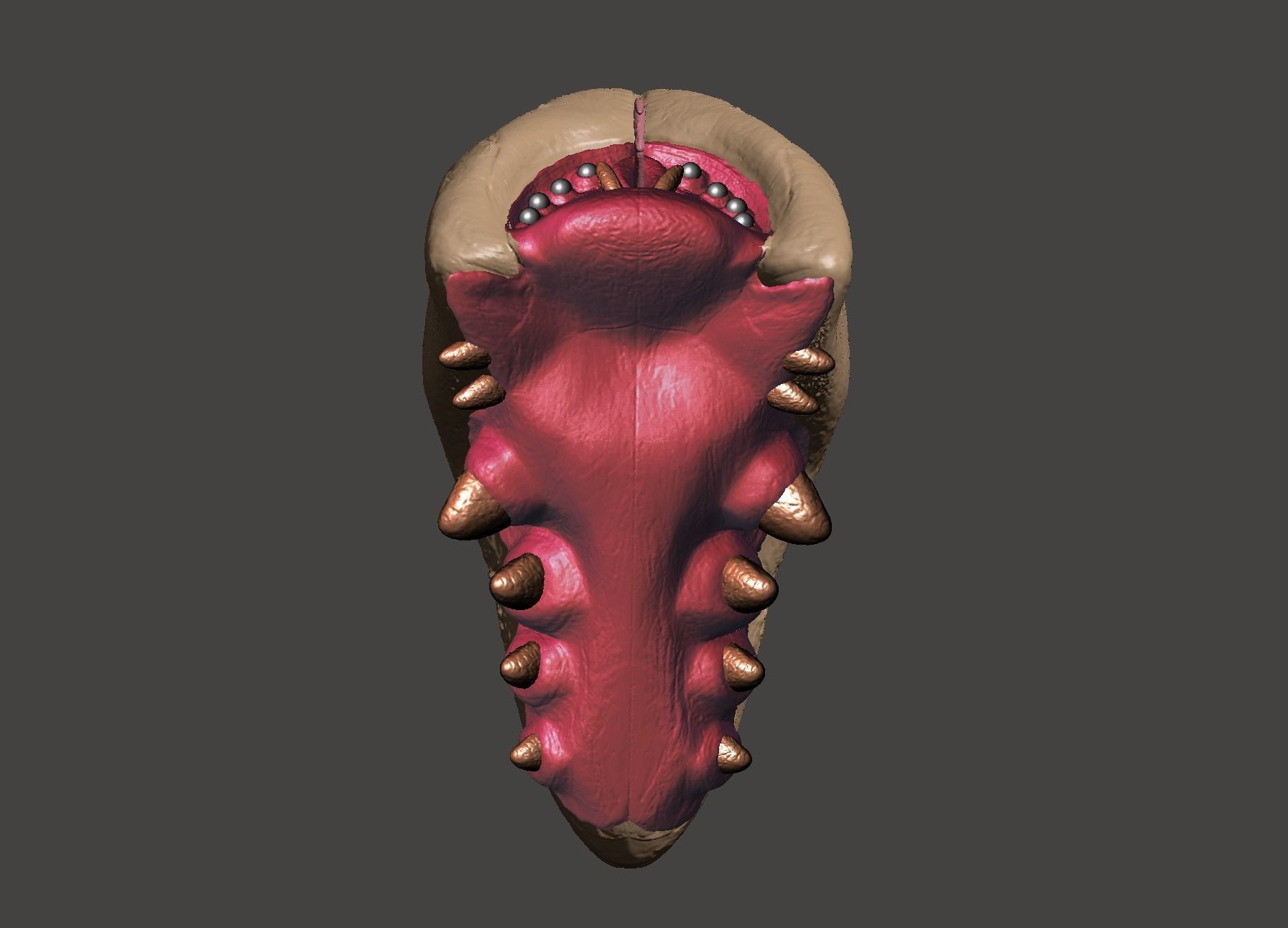 Brain Bug Starship Troopers Brainbug Hi-Poly STL for 3D printing 3D ...