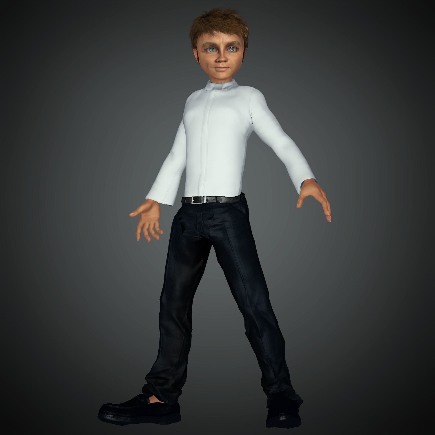 James Bond Daniel Graig Cartoon Character 007 Animated 3D model ...
