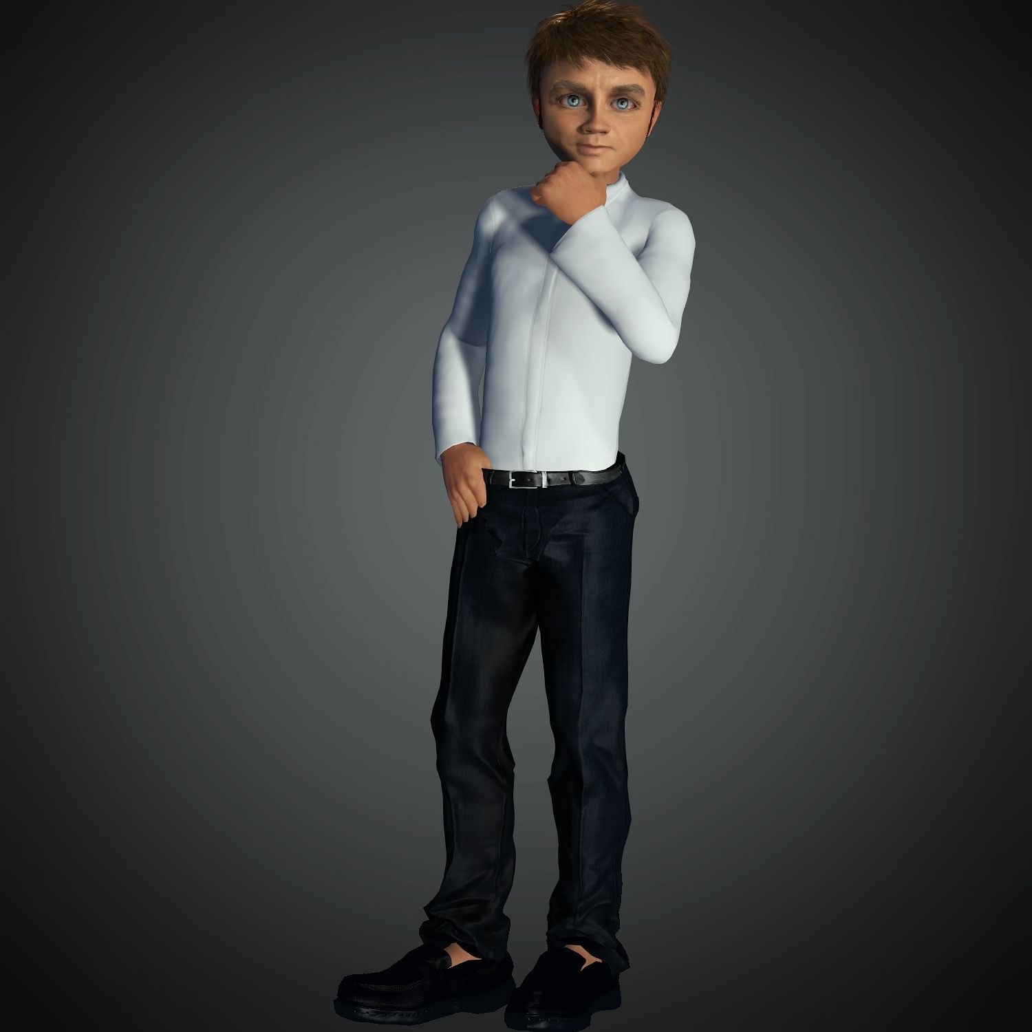 James Bond Daniel Graig Cartoon Character 007 Animated 3D model ...