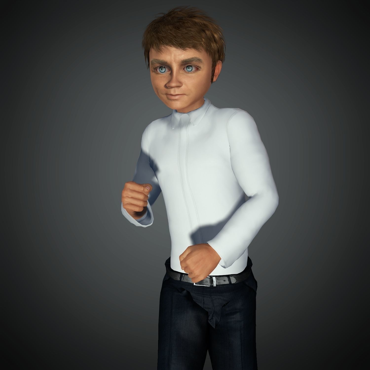 James Bond Daniel Graig Cartoon Character 007 Animated 3D model ...