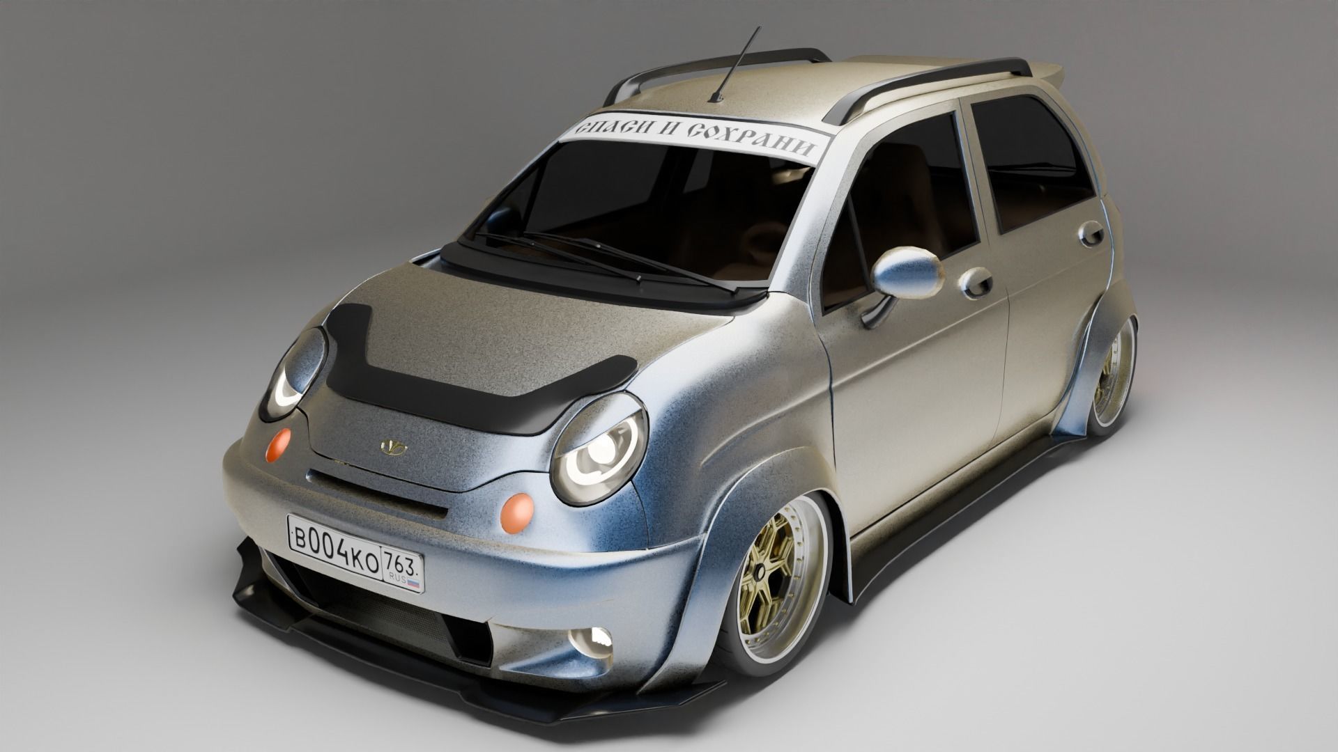 Daewoo Matiz Turbo free VR / AR / low-poly 3D model | CGTrader