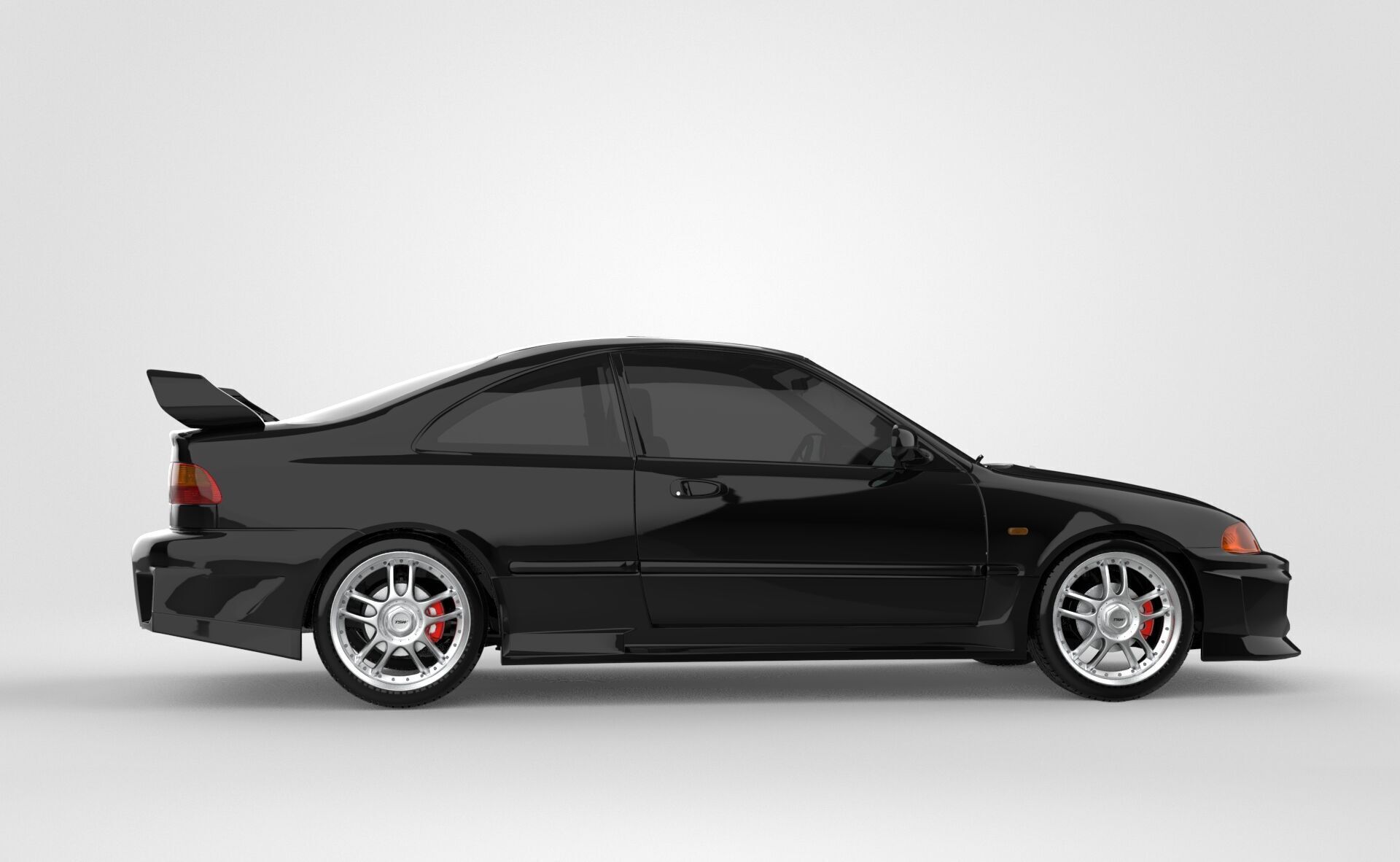 Honda Civic EJ1 Coupe - The Fast and the Furious 3D model | CGTrader