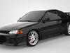 Honda Civic EJ1 Coupe - The Fast and the Furious 3D model | CGTrader